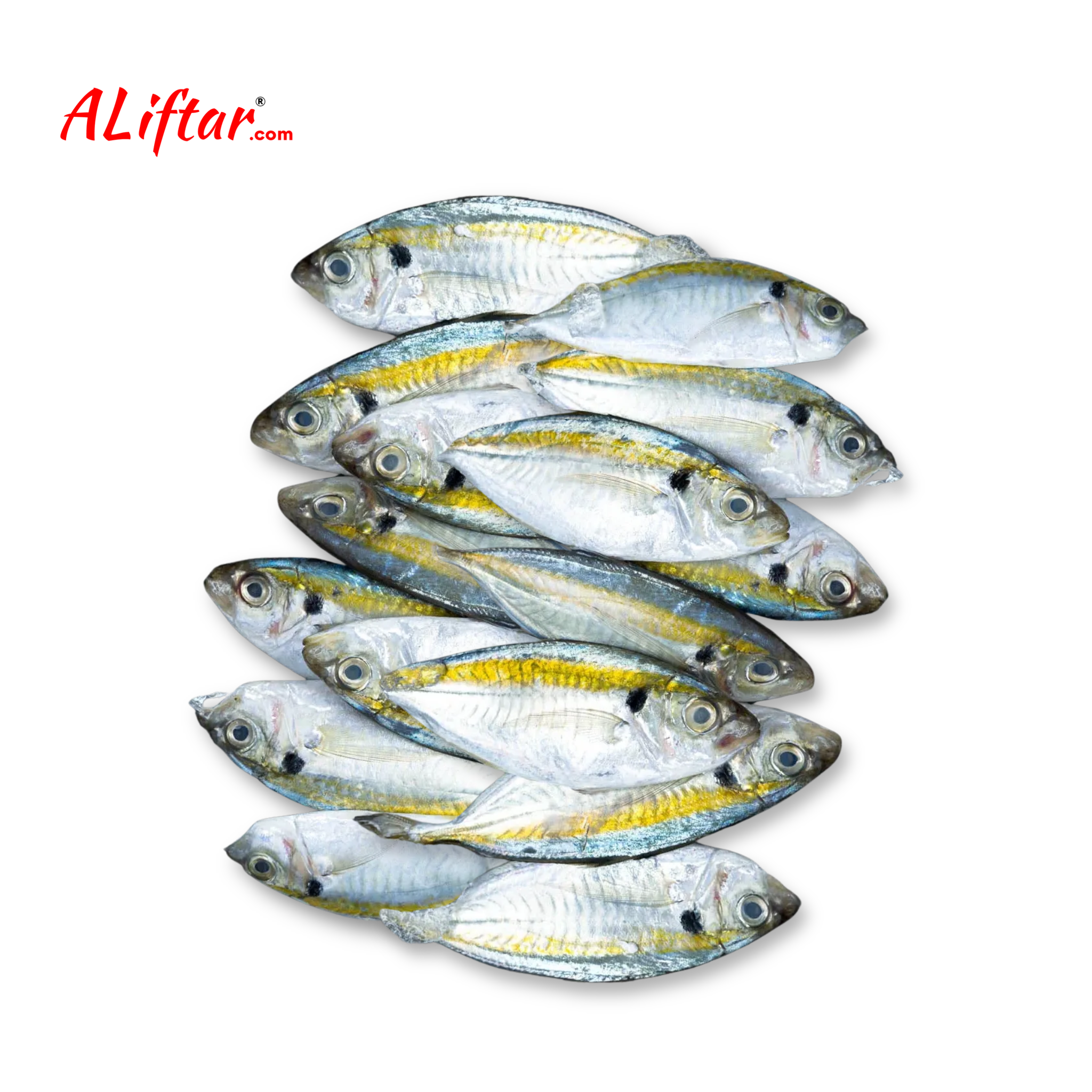 Fresh Shani Yellow Stripe Scad Fish | Whole | 1kg – ALiFTAR.com