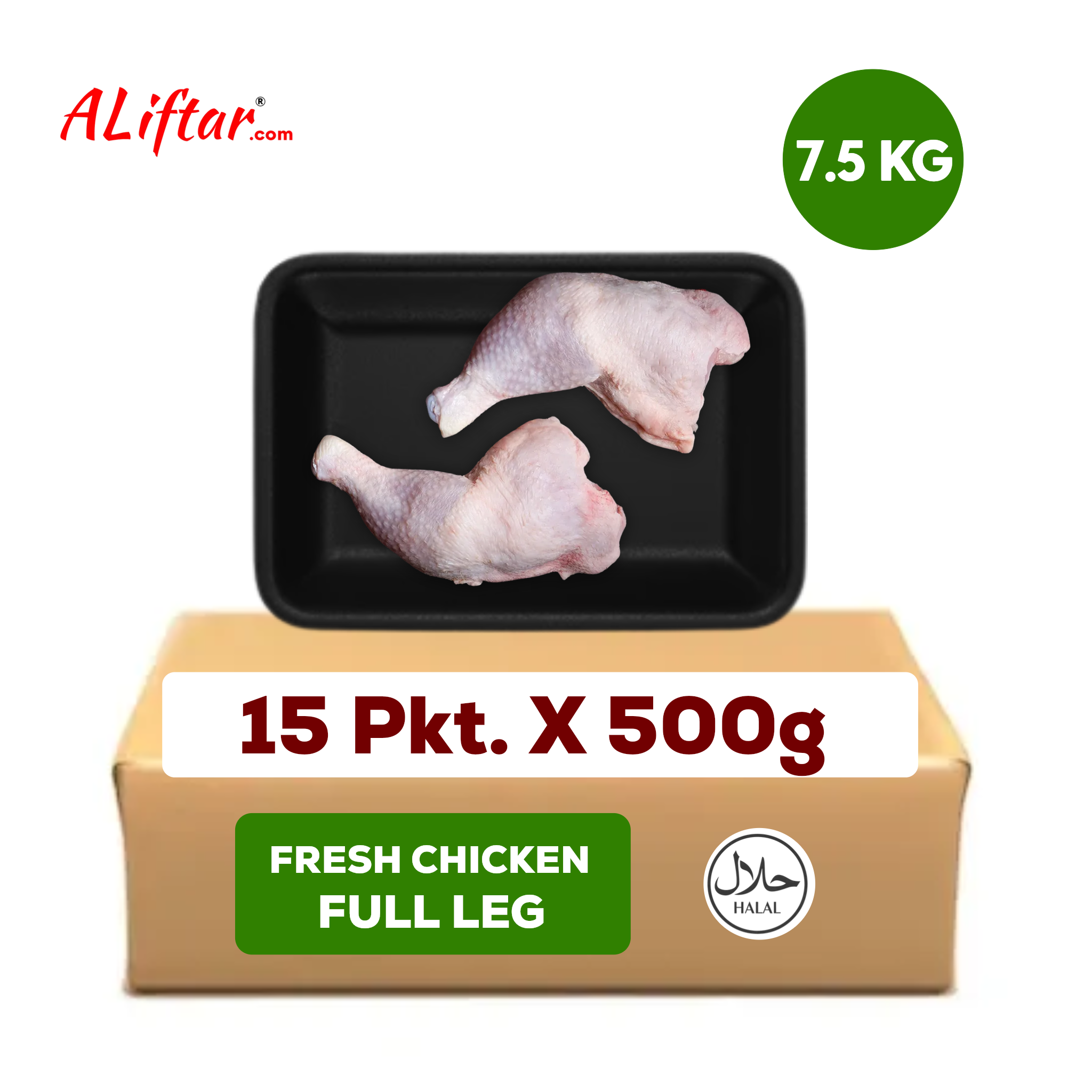 Fresh Chicken Legs | With Skin | 7.5kg – ALiFTAR.com