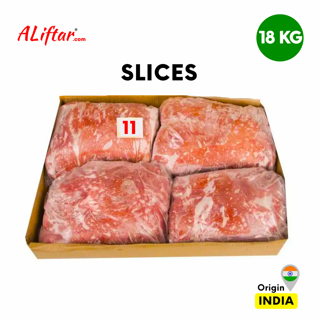 Frozen Beef Slices Indian | 18kg – ALiFTAR.com