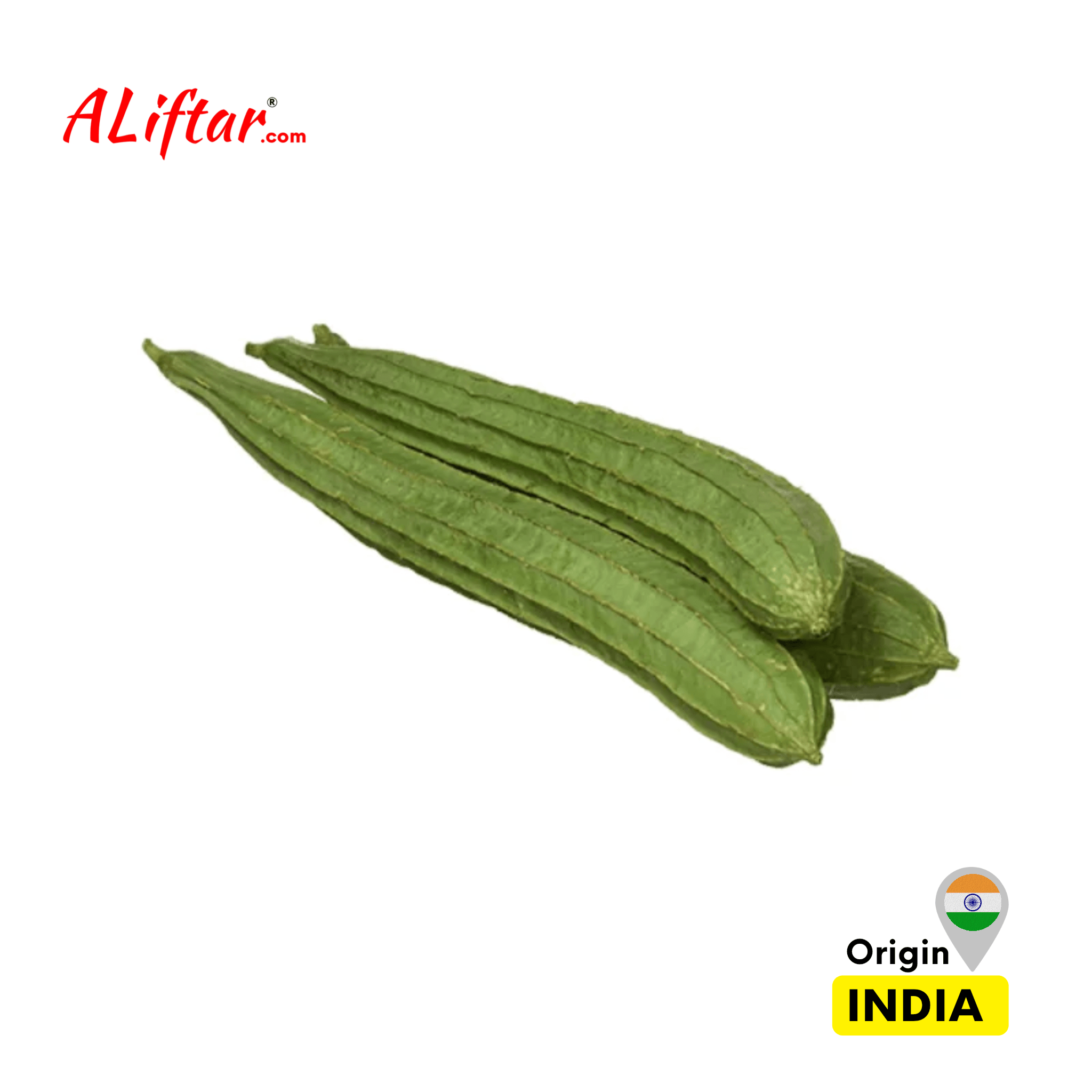 Ridge Gourd Long (Turai) from India -500g – ALiFTAR.com