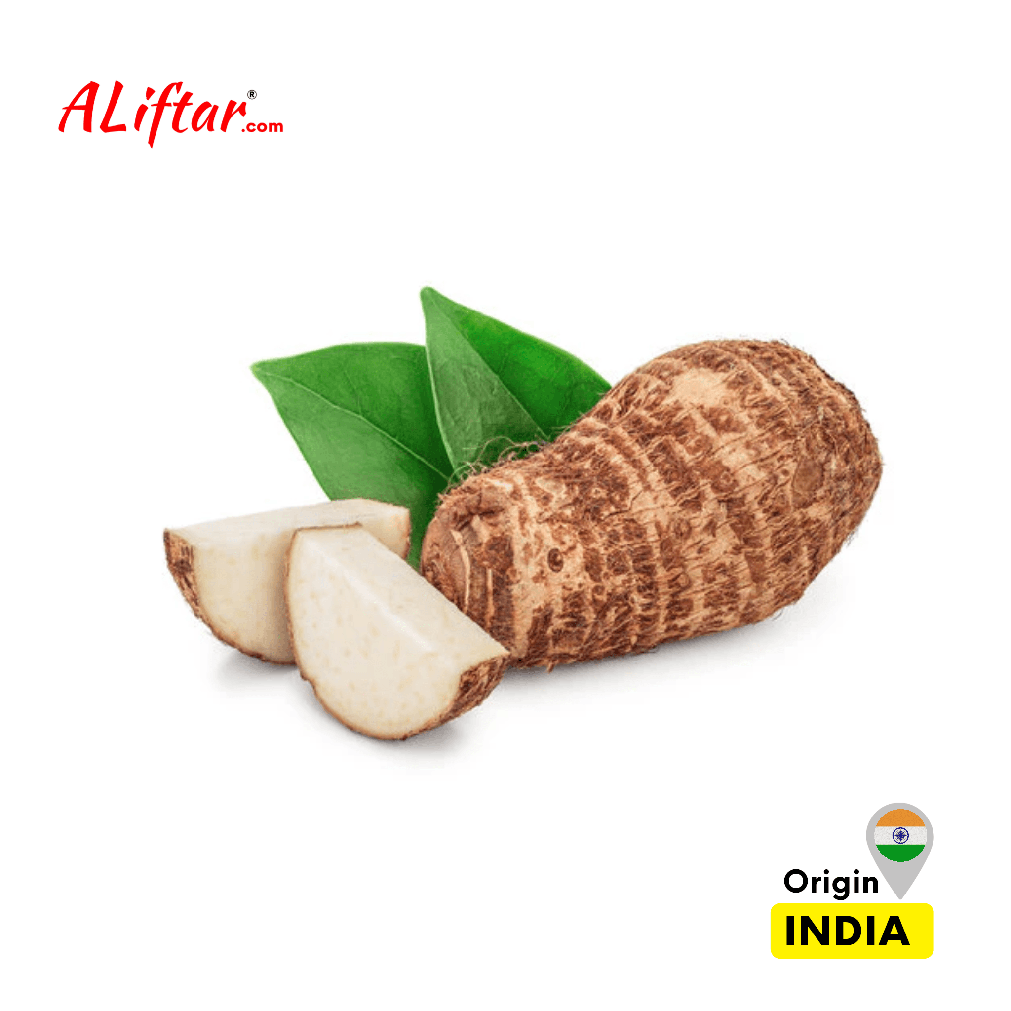 Taro Root (Arvi/Arbi) from India -500g – ALiFTAR.com